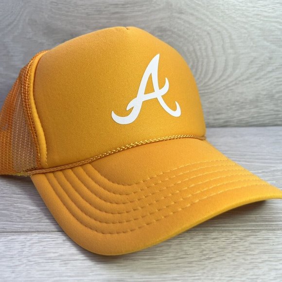 OTTO | Accessories | New Vintage Style Atlanta Atl Yellow Gold Trucker ...